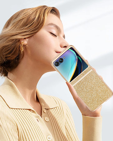 Amazon.com: Ninki Glitter Leather Case for Motorola Razr Plus 2024, Flip Phone Case with Screen ...