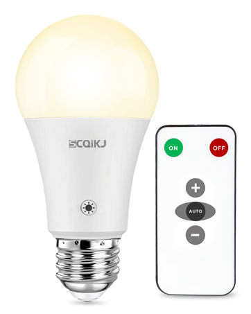 Rechargeable Light Bulbs LED Battery Backup Light Bulb with Remote ...