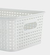 Amazon.com - AREYZIN Plastic Storage Baskets With Lid Organizing ...
