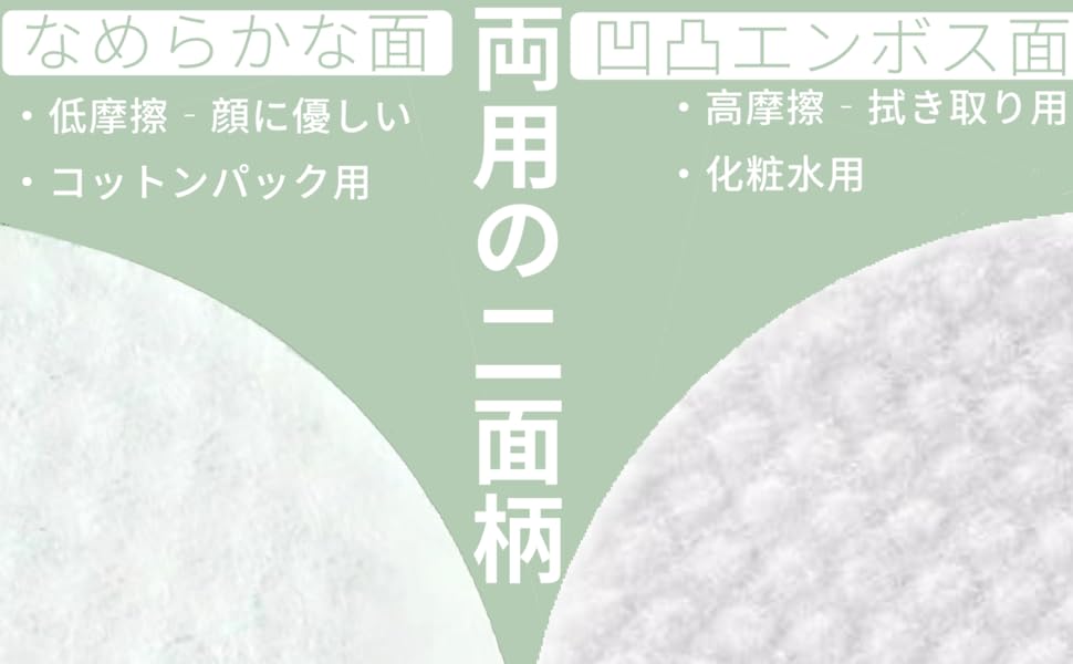 Amazon | YOYOSOFT コットン ふきとり用 丸型 トナーパッド 詰め替え 持ち運びケース付き 化粧水用 凹凸エンボス加工 コットンパック 100%天然コットン スキンケア ネイル ...