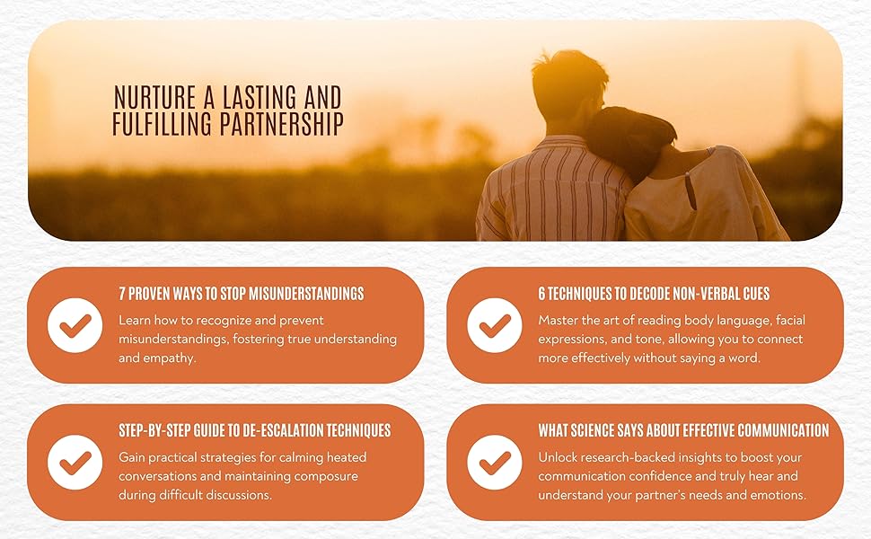 Communication Skills for Couples: Guide to Improve Communications, Resolve Conflict, Deepen ...