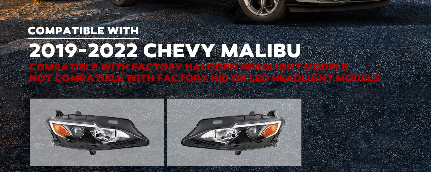 Amazon.com: SOCKIR Headlight Assembly w/Bulbs Fit for 2019 2020 2021 ...