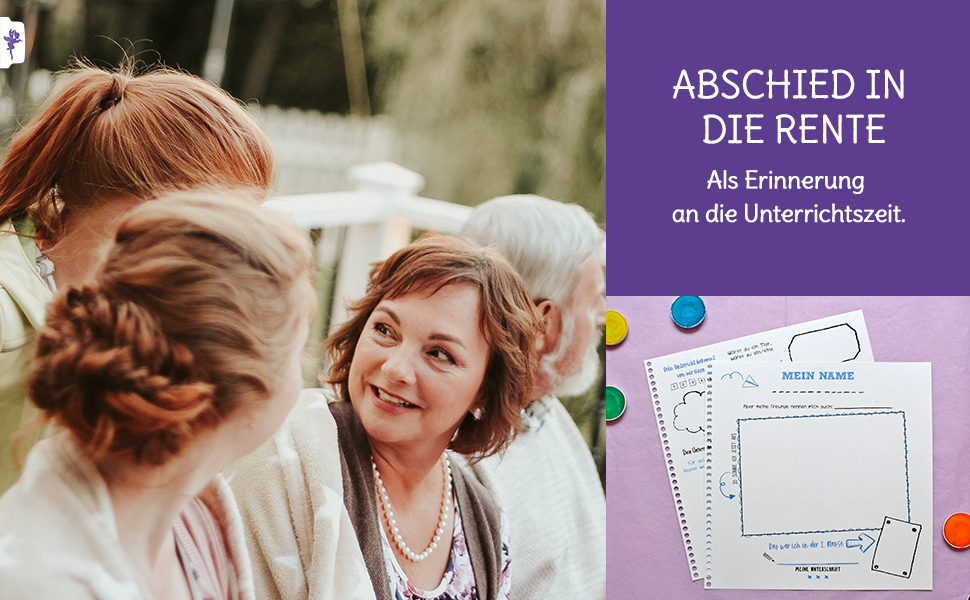 Abschiedsgeschenk Lehrerin Erzieherin, Erinnerungsbuch Lehrer zum Abschied in die Karenz, den ...