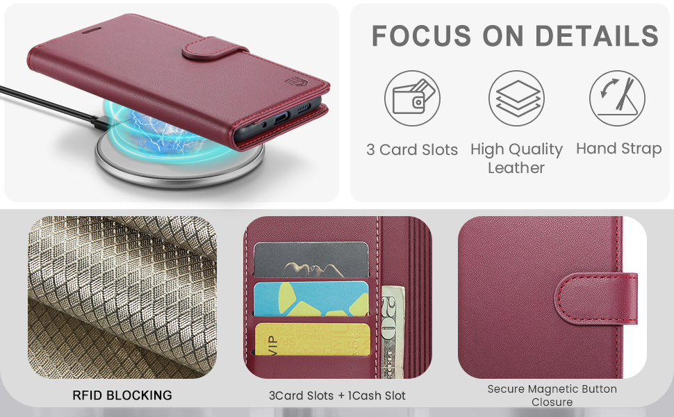 Amazon.com: FLIPALM for Samsung Galaxy S20 FE 5G Wallet Case with RFID Blocking Credit Card ...