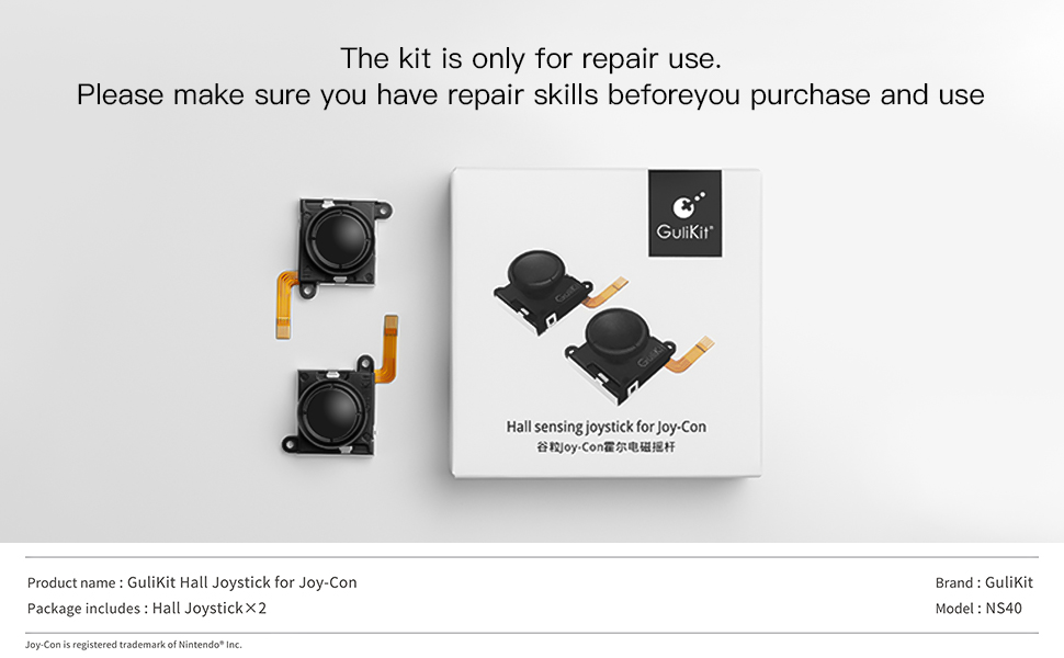 Amazon.com: GuliKit Joycon Joystick Replacement - [No Drifting] Hall Effect for Switch/OLED/Lite ...
