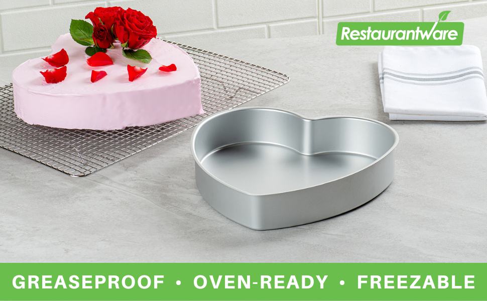 Amazon.com: Restaurantware-Met Lux 4 x 3 Inch Straight-Sided Baking Tin ...