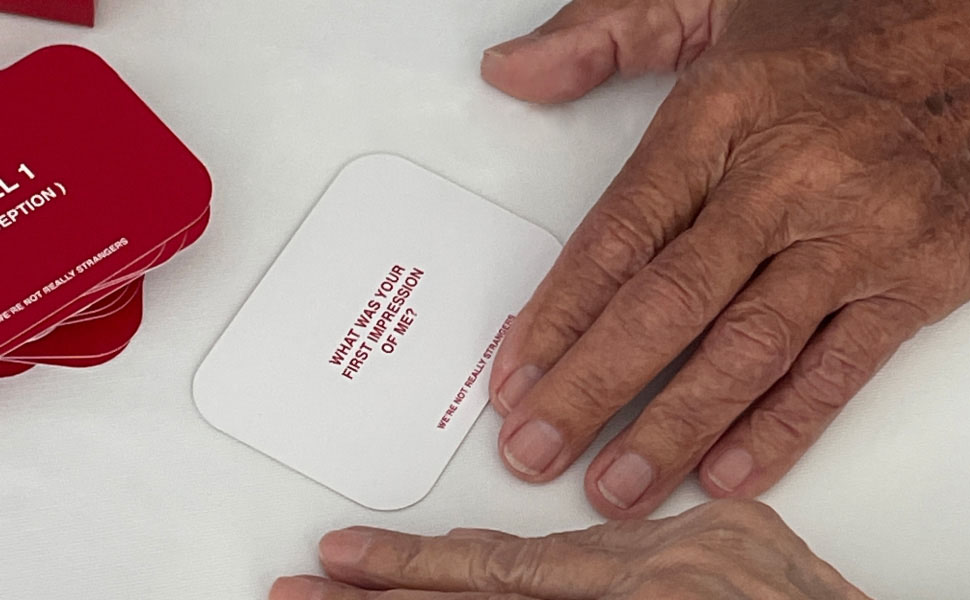 JZS WE'RE NOT REALLY STRANGERS Card Game,an Interactive Adult Card Game and Lcebreaker,Honest ...