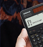OSALO Scientific Calculator 252 Functions 2-line Written Display with ...
