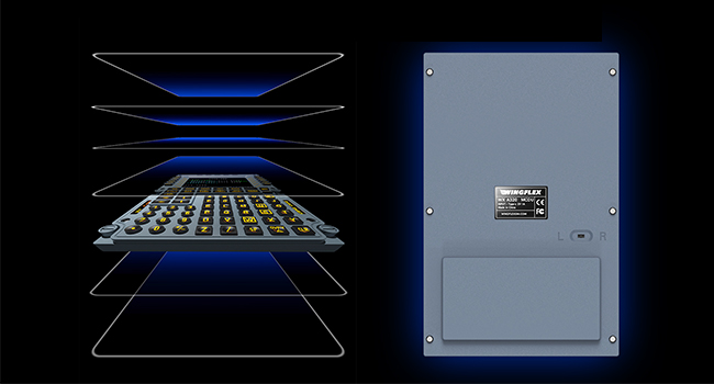 Amazon.com: MiYee WINGFLEX Flight Simulator Control Panel A320 MCDU ...