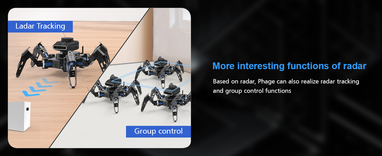 Amazon.com: XiaoR Geek Hexapod Robot Kit for Jetson Nano 3D Depth ...