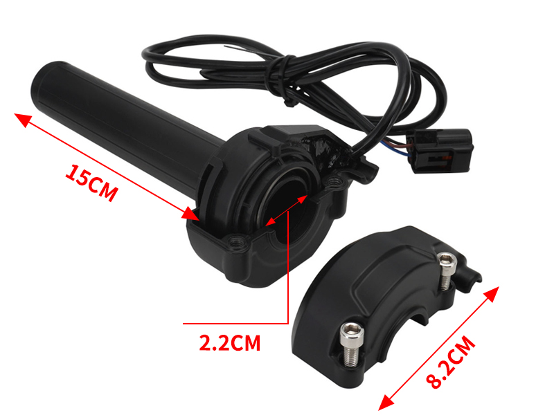 Amazon.com: JFG RACING Dirt Bike Electric Throttle Sur Ron Twist Throttle Tube Nylon for SurRon ...