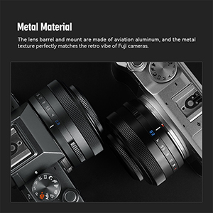 Amazon.com : TTartisan 27mm F2.8 APS-C Frame Autofocus Lens, STM Wide Angle, Compatible with ...