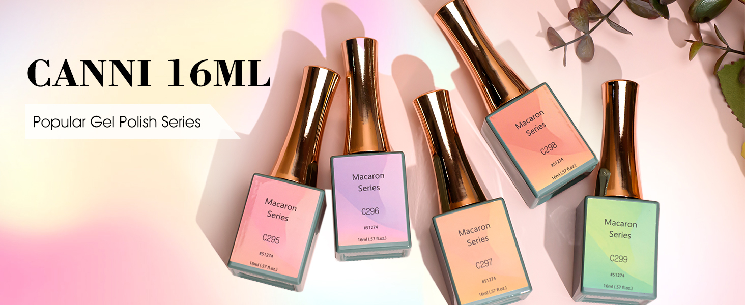 Amazon.com : CANNI Neon Gel Nail Polish, 1 Pcs 16ml Neon Purple Gel Polish Color Soak Off LED ...