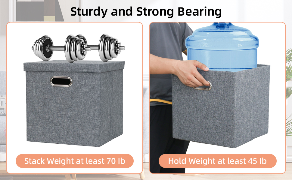 Amazon.com: ArcaGuru Contenedores de almacenamiento con tapas, cajas ...