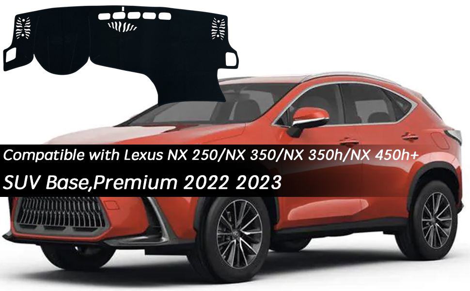 Amazon.com: KEEGTBOX Dash Mat Cover Custom Interior Center Console Compatible with Lexus NX 250 ...