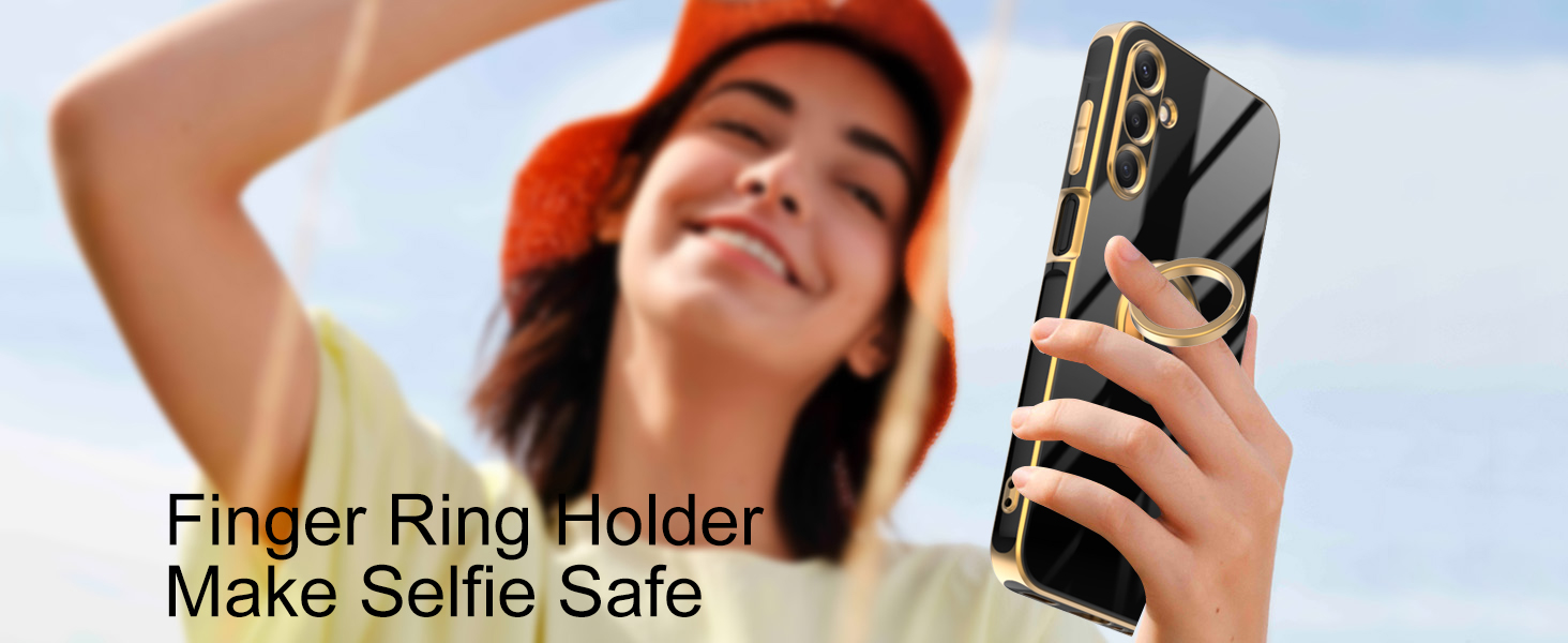 Amazon.com: Dahkoiz for Samsung A35 5G Case, Galaxy A35 5G Case, Multi-Function Finger Ring ...