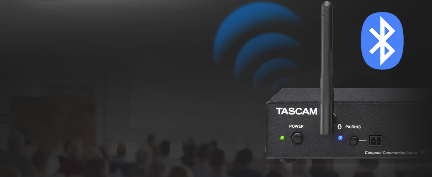 Amazon.com: TASCAM RX-BT10 Compact Stereo Bluetooth Receiver : Electronics