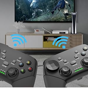 Megadream Wireless Controller for iPhone, MFi Bluetooth Mobile Game Gamepad Joystick for iOS ...