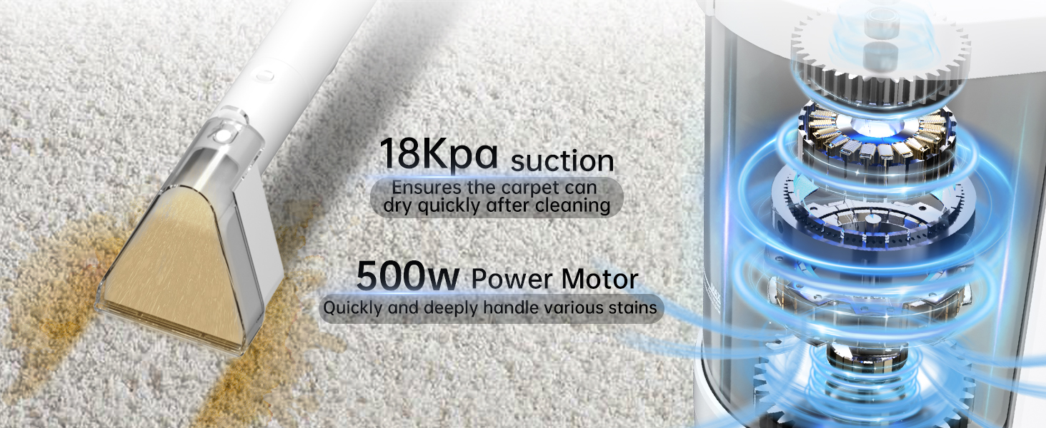 Amazon.com - Carpet Cleaner Machine,Portable Carpet Upholstery Cleaner ...