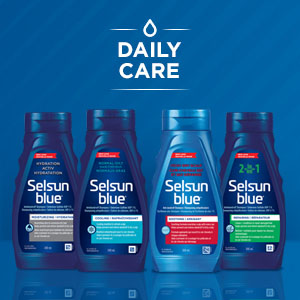 Selsun Blue 2.5% Extra Strength Anti-Dandruff Shampoo, Clinically Proven Selenium Sulfide ...