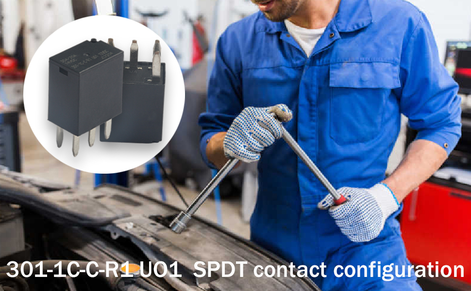 Amazon.com: 2pcs 301-1C-C-R1 U01 12VDC Automotive Relay 35A/20A 5pin 301-1C-S-R1 : Automotive