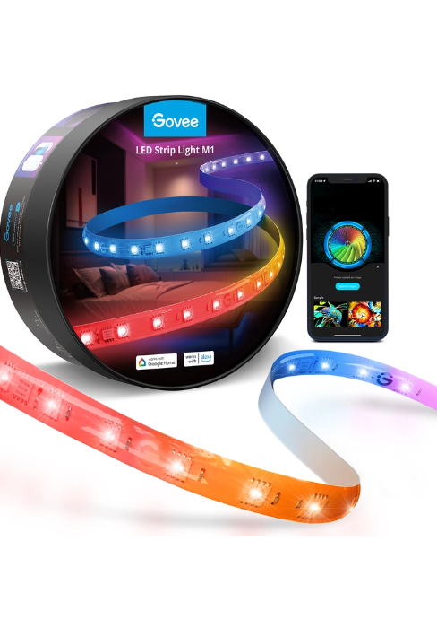 Govee RGBIC Alexa LED Strip Light, 20m Smart WiFi App Control, Alexa ...