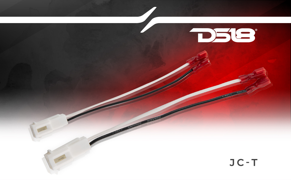 Amazon.com: DS18 JC-T Tweeters Connector Adapter for Selected Chrysler/Dodge/Jeep Wrangler ...