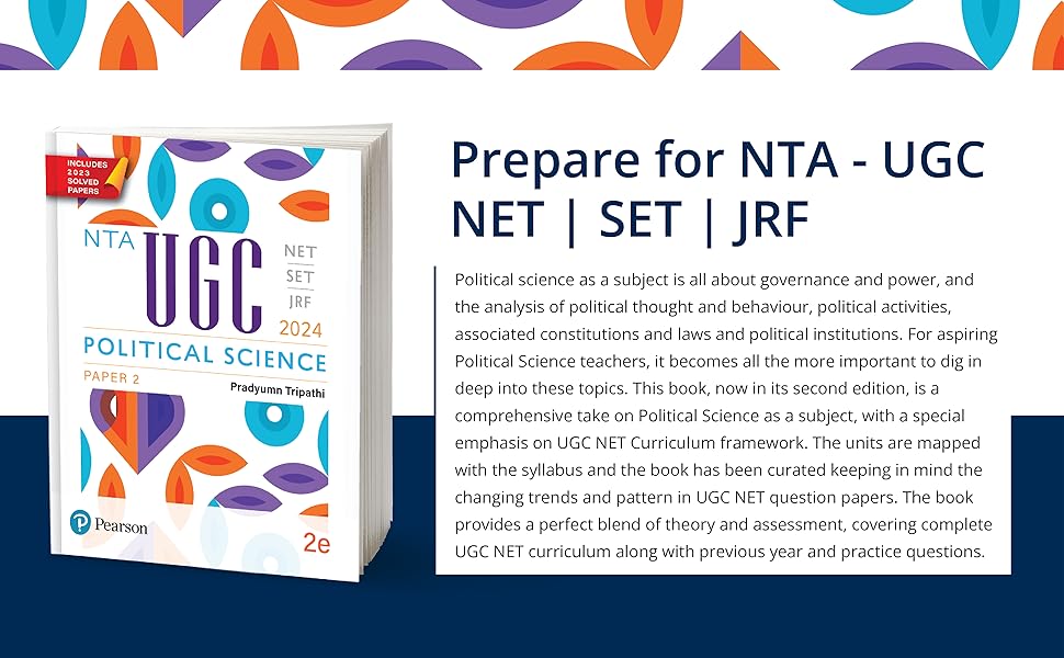 Buy NTA UGC/NET/SET/JRF Political Science Paper 2 - 2024, 2nd Edition, Includes 2023 Solved ...