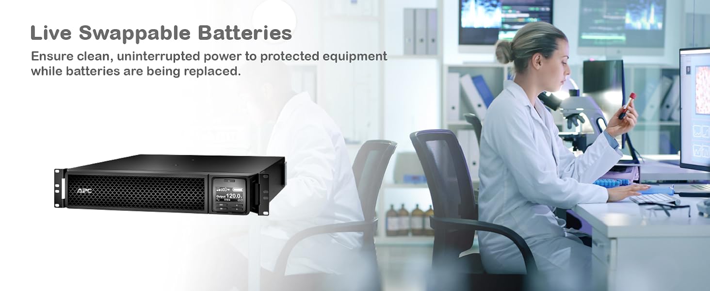 Amazon.com: APC UPS 3000VA Smart-UPS Single Phase Online Uninterruptible Power Supply ...
