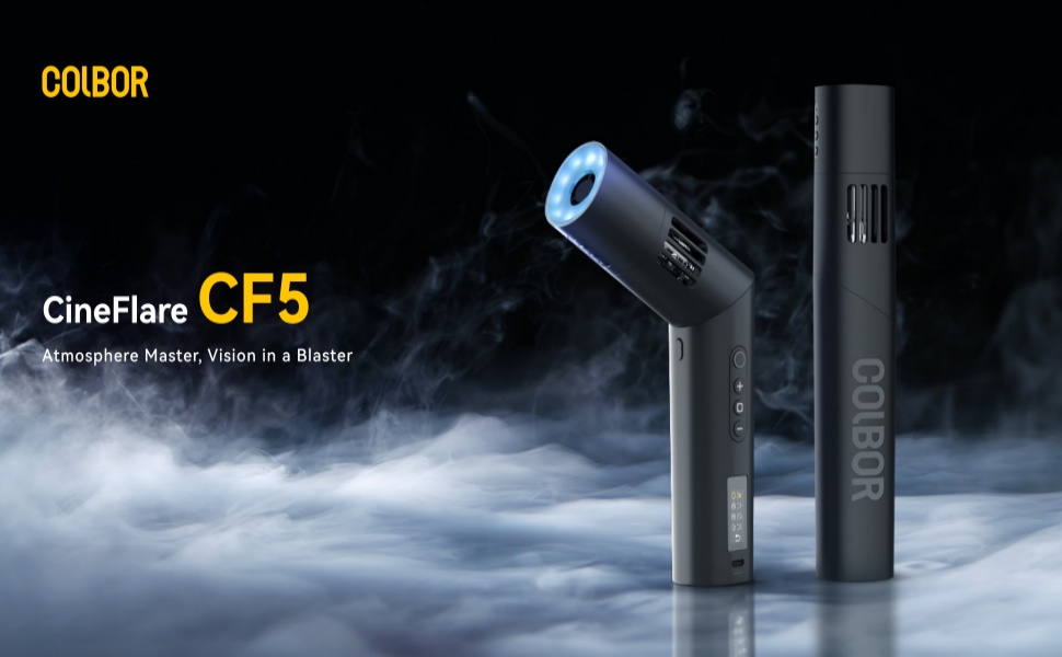 Amazon.com: COLBOR CF5 Portable Fog Machine 40W, Mini Handheld Smoke Machine for Photography ...