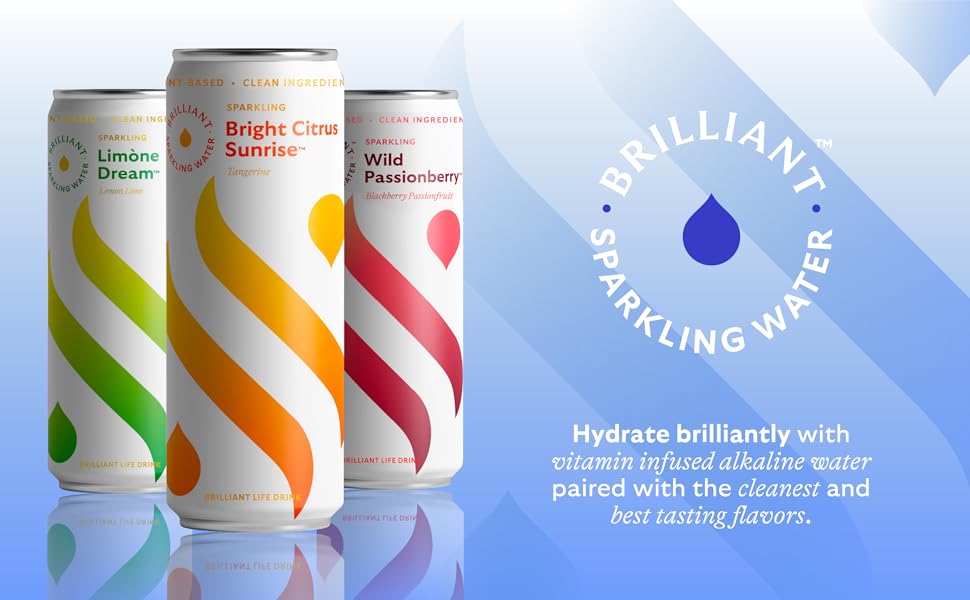 Amazon.com: SmartSoda Brilliant Sparkling Water, Flavored Seltzer Alkaline Water, Sugar Free ...
