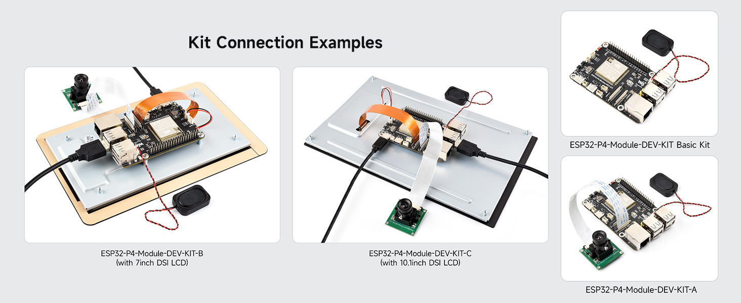 Amazon.com: Waveshare ESP32-P4-Module High-Performance Development ...