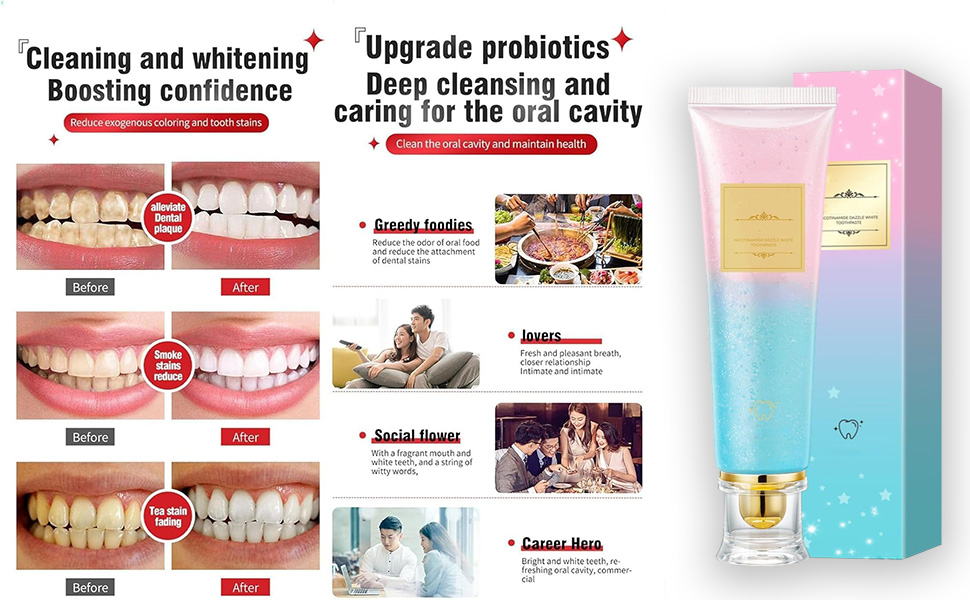 Amazon.com: Niacinamide Intensive Whitening Toothpaste, Spokesmany Toothpaste, Spokesmany ...