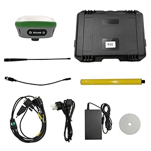 Amazon.com: SMAJAYU R26 V1 NOAA GNSS IMU RTK GPS Land Topografía Equipo Rover Base Colector y ...