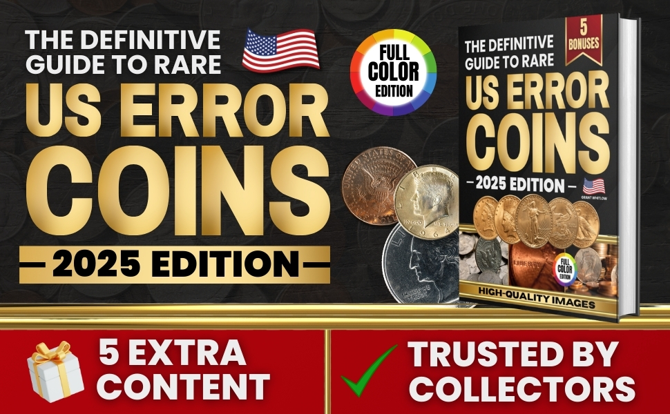 The Definitive Guide to Rare US Error Coins: A Detailed Handbook with Full Color Images to ...