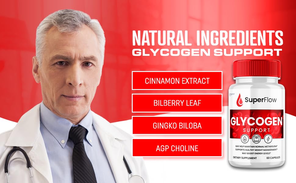 Amazon.com: (3 Pack) Super Flow Glycogen Support, Official SuperFlow Advanced Formula Glyco ...