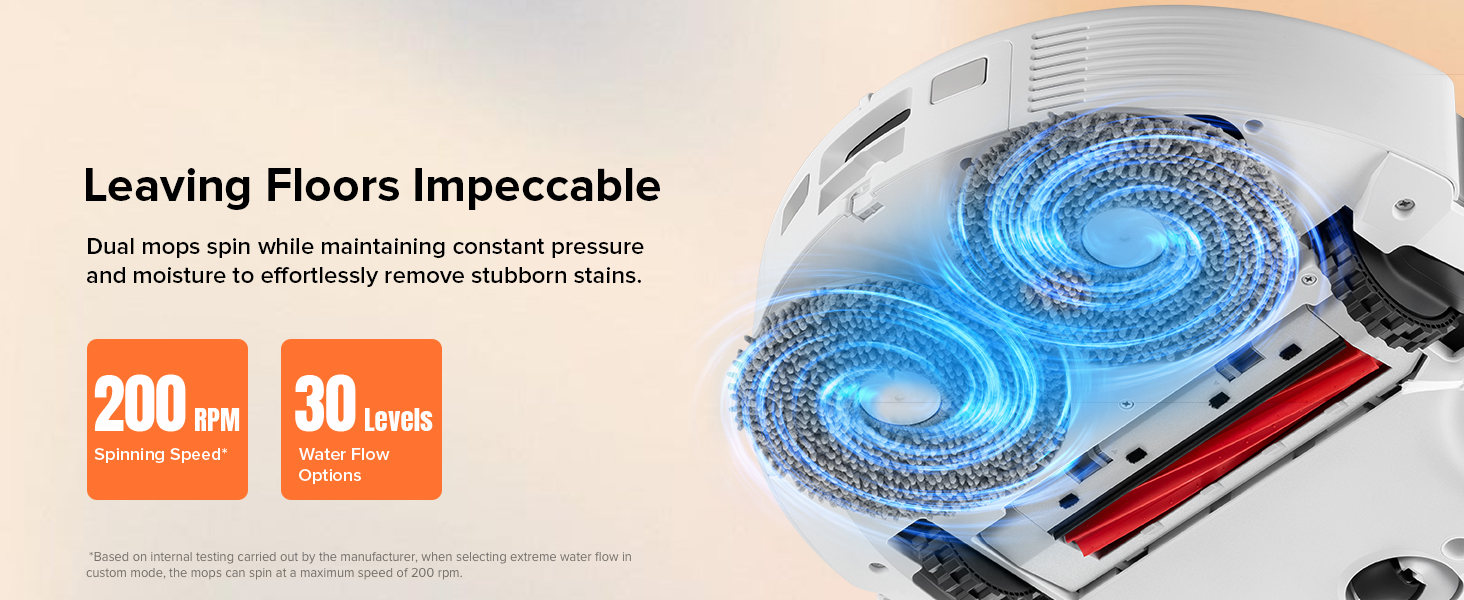 Amazon.com: roborock Qrevo Pro Robot Vacuum and Mop with FlexiArm Design Edge Mopping, Dynamic ...