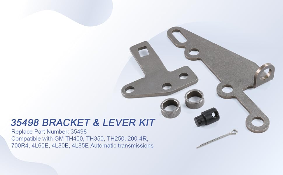 Amazon.com: 35498 Bracket And Lever Kit Automatic Transmission Shifter Cable Bracket Kit ...