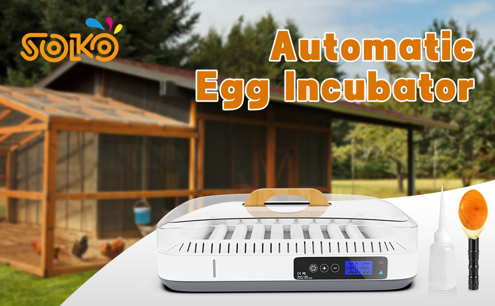 Amazon.com: SOKO 35 Eggs Incubators for Hatching Eggs, Chicken Incubators for Hatching Eggs with ...