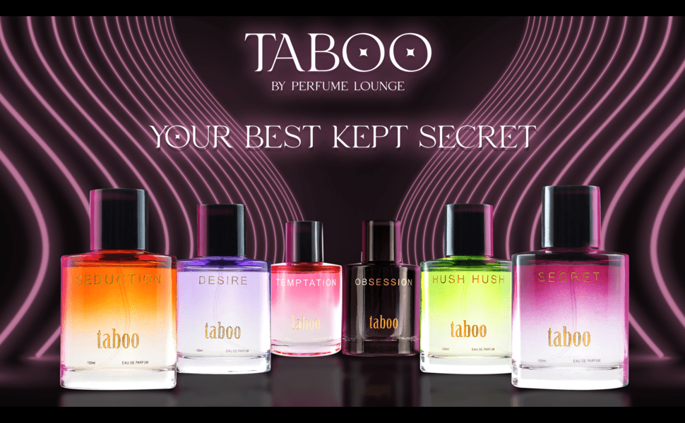 Buy Perfume Lounge Taboo Secret Eau De Parfum Perfume for Women with Peony, Rose, Lilly of the ...