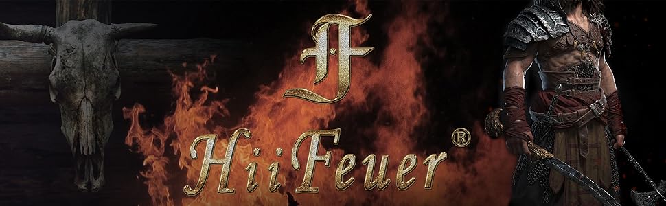 HiiFeuer Medieval PU Leather Buckle Arm Bracers, Knight LARP Retro ...