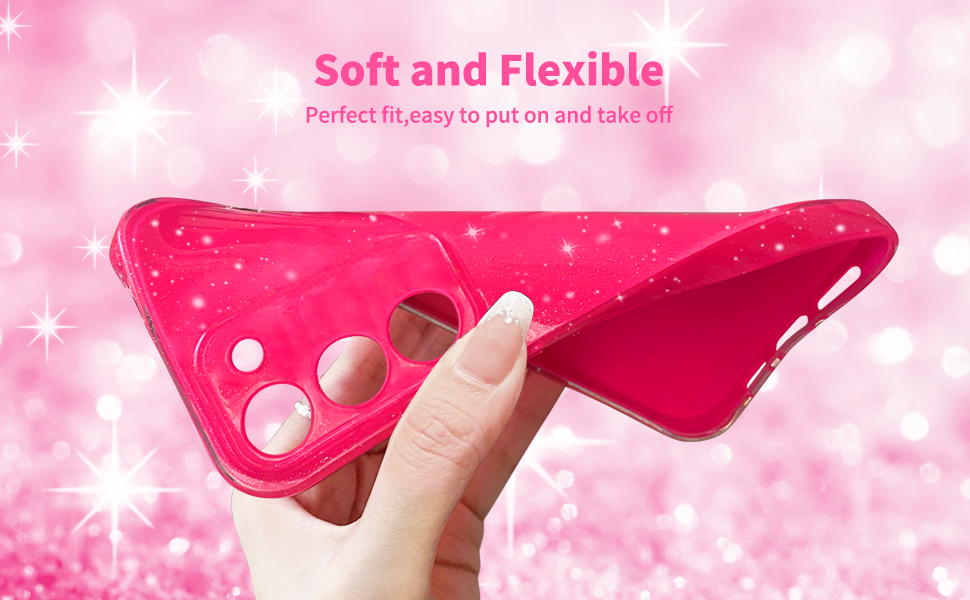 Amazon.com: TURYXIA for Samsung Galaxy S23 FE Case, for Galaxy S23 FE Case Cute Glitter for ...