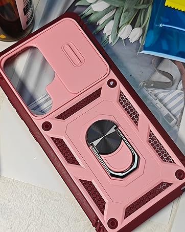 Pilaru 3 in 1 for Samsung S24 Ultra Case | With Front Frame | [Separate] 2 Screen Protector ...