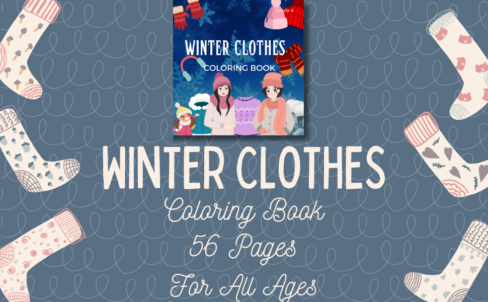 preschool winter clothes coloring pages