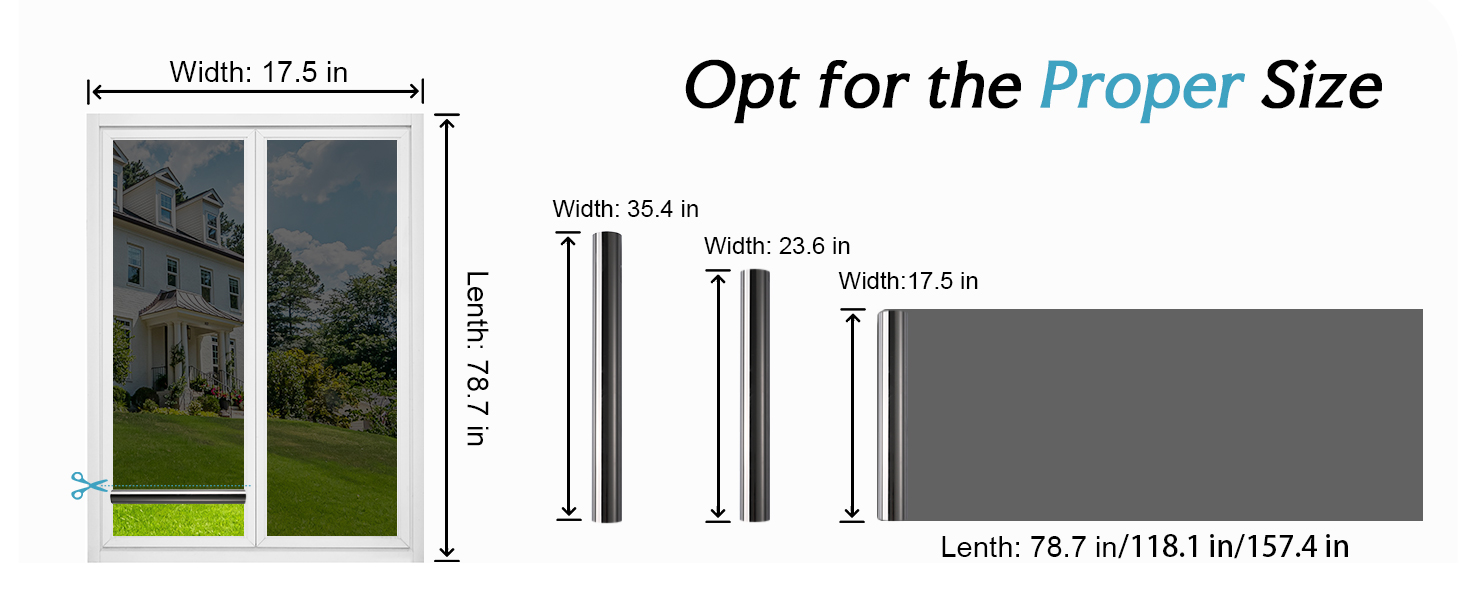 Amazon.com: DOWELL One Way Window Privacy Film with 3 Tools Window Tint for Home Sun Blocking ...
