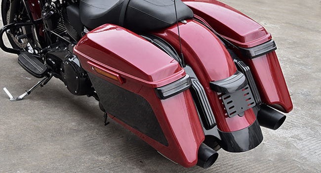 Amazon.com: VEISUTOR LED Rear Fender Fascia Kit for Road Glide 14-23, Rear Fender Extension ...