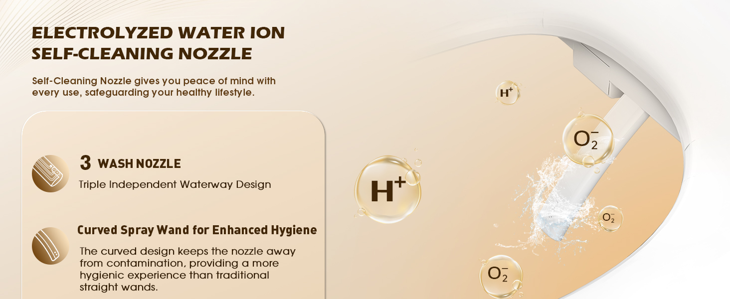 iliD Smart Max Bidet Toilet Seat, Electric Elongated Ecoseat with Four Cleaning Modes, Auto Open ...