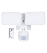 LEONLITE 25W LED Security Light Adjustable, Motion Sensor Flood Lights ...