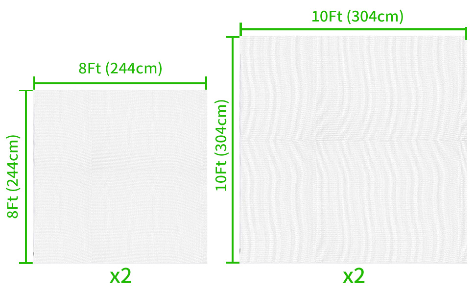 Amazon.com : KEOHOLI Large 2 Packs Fruit Tree Netting Bags with Zipper and Drawstring, Insect ...