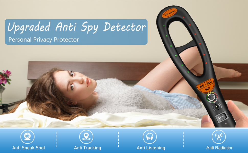Kaxyuya Gps Tracker Detector Anti Spy Detector Hidden Camera Bug Detector Rf